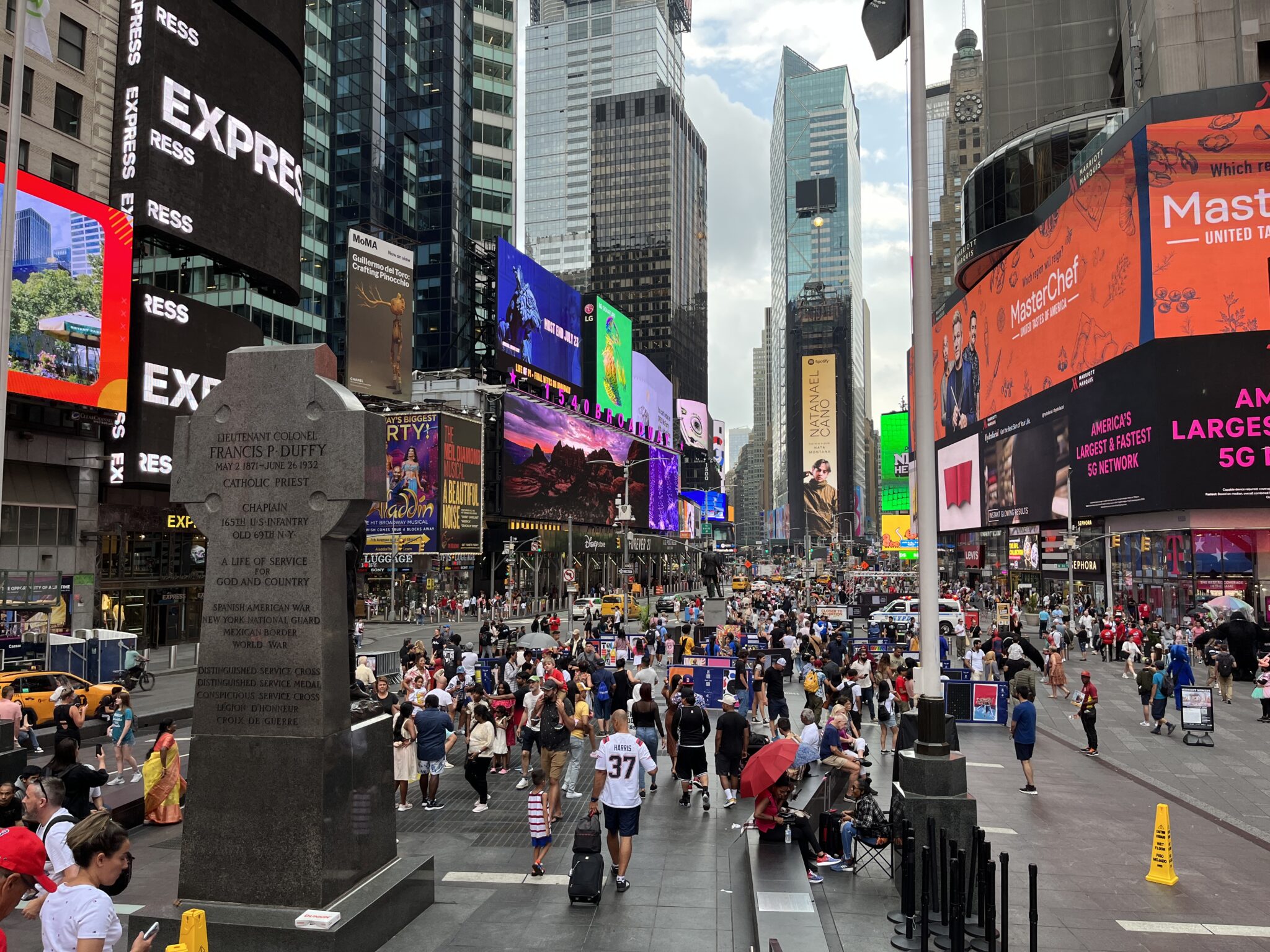 Tolerance Project Poster Show 2023 in Times Square, NY. | 対馬デザイン事務所